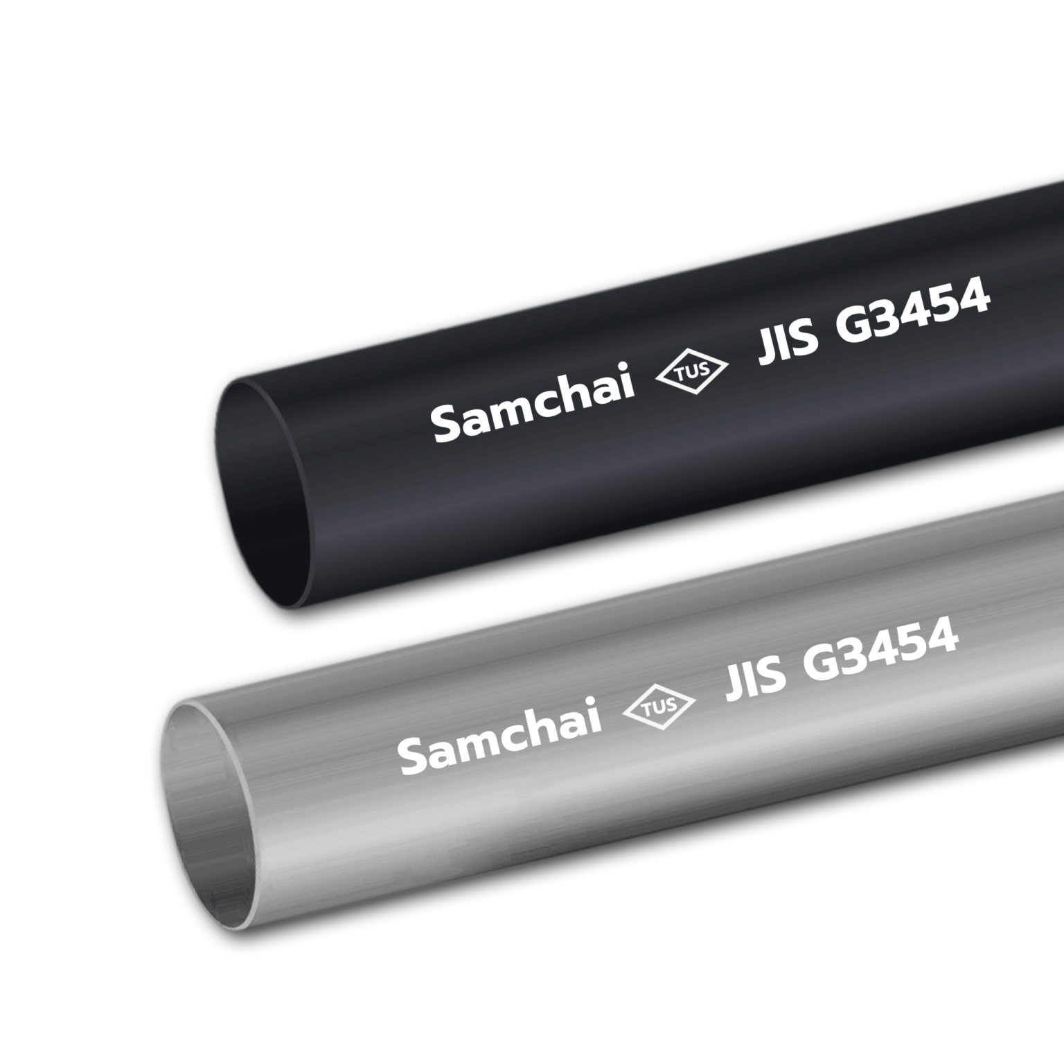 ท่อเหล็ก มาตรฐาน JIS G 3454 ท่อกลมดำ/ท่อชุบสังกะสี - Samchai-Steel ...